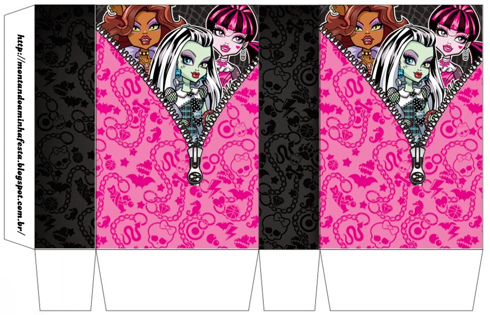 Monster High: Free Printable Boxes. - Oh My Fiesta! in english