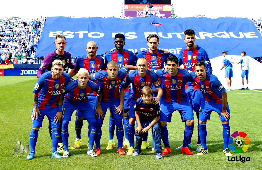 BARCELONA contra Leganés 17/09/2016