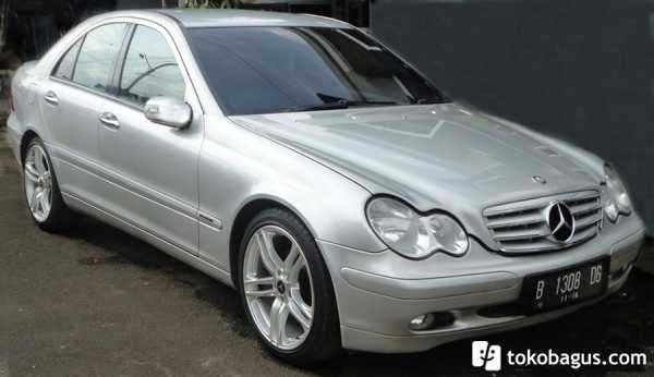 Mercy C180 W203 Th 2001 Silver - Mercy Bekas - Barang Second Tapi Bagus