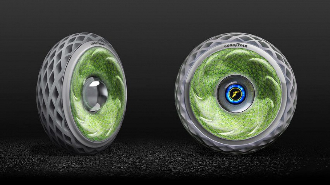 3D-printed Concept Tires Reveal the Road Ahead