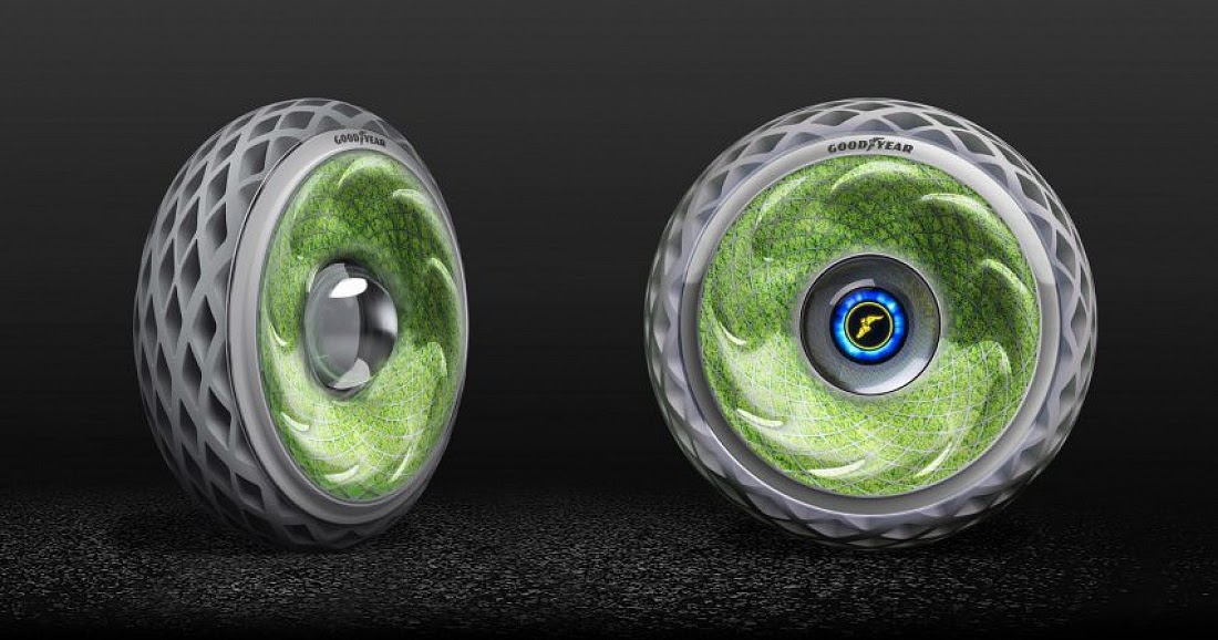 3D-printed Concept Tires Reveal the Road Ahead