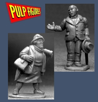 Wargame News and Terrain: Pulp Figures: New Pulp Miniatures by Bob Murch