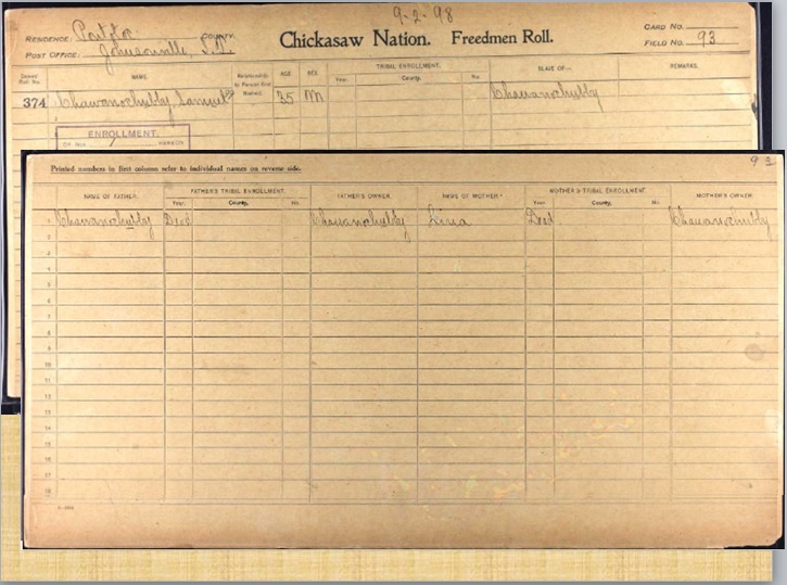 The African-Native American Genealogy Blog: Chawanochubby Family ...