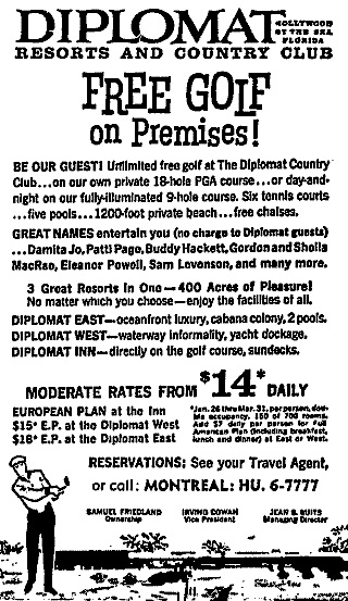 The Florida Golf Course Seeker: Diplomat Country Club - Gulfstream Par 3