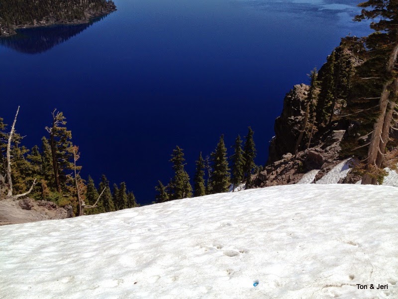 TON & JERI'S SPRING 2014 TRIP: CRATER LAKE – WOW!