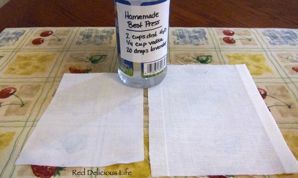 Experimenting with Homemade Spray Starches