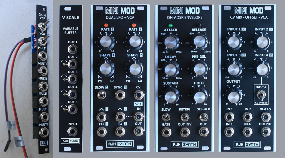 MATRIXSYNTH: The 5 New AJH SYNTH Eurorack Modules
