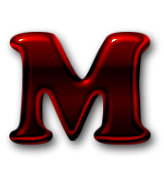 Alfabeto rojo oscuro. - Oh my Alfabetos!