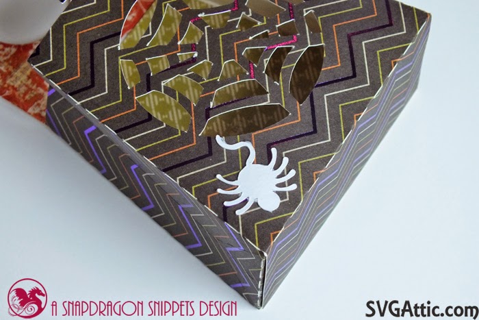3 under 3 and more: Tutorial: Doorhanger Spider Web Box
