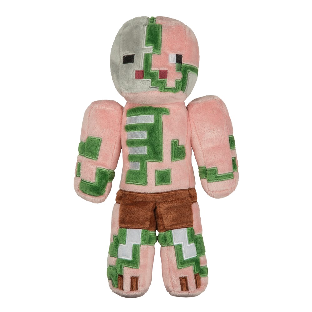 Minecraft Zombie Pigman Jinx 12 Inch Plush | Minecraft Merch