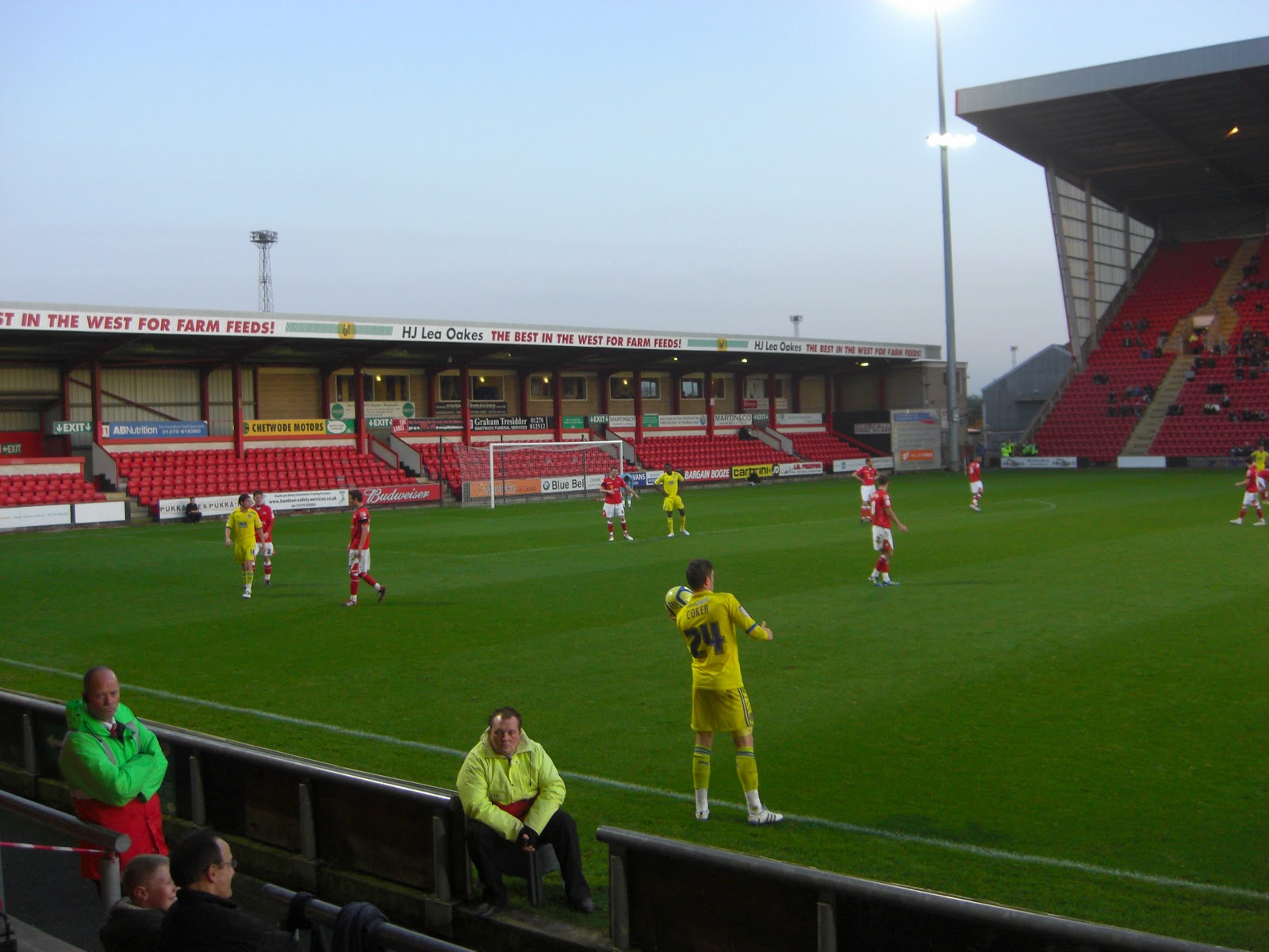 Groundhopper United: Ground #87 - Gresty Road