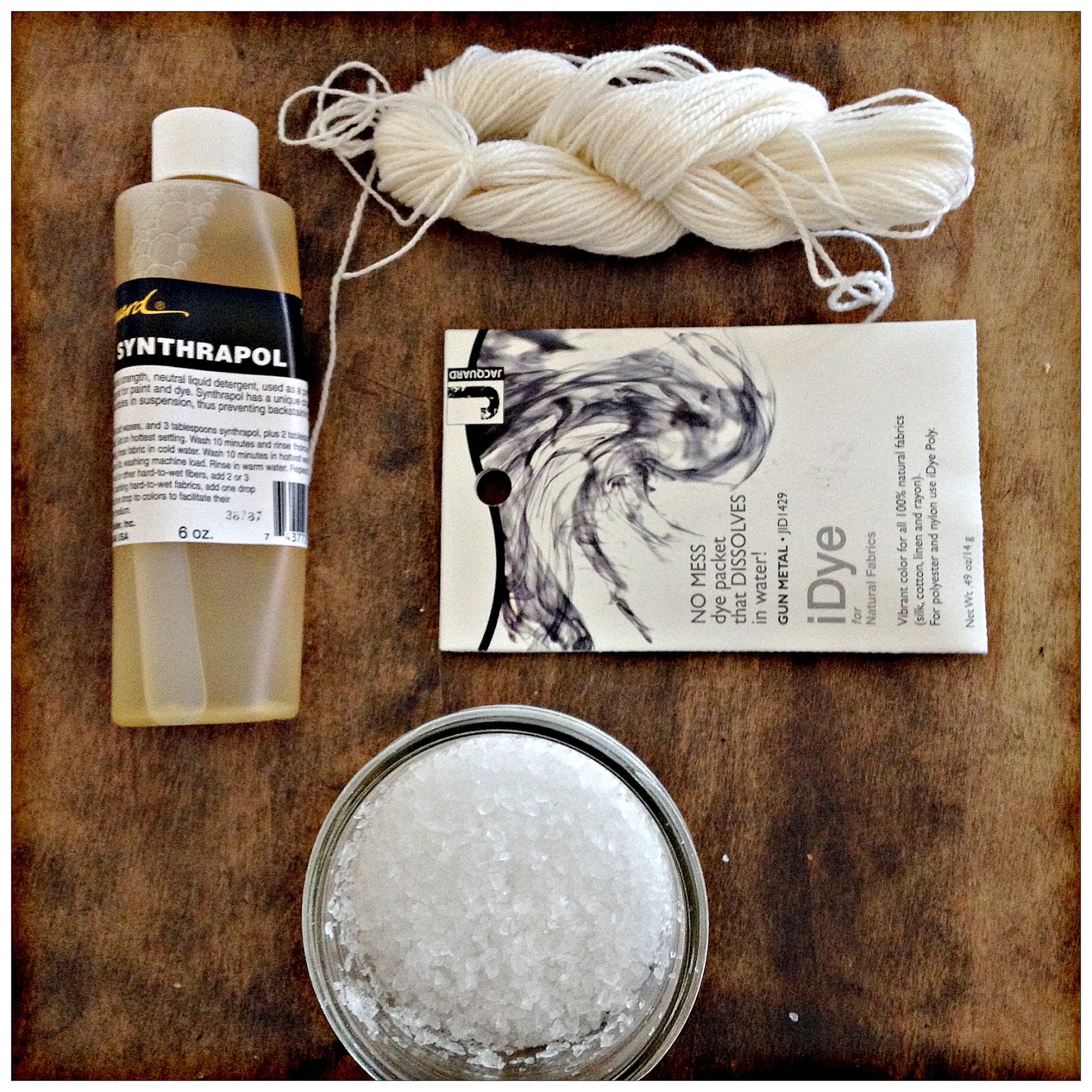 Weekdays from scratch: In The Studio: Dyeing With IDye