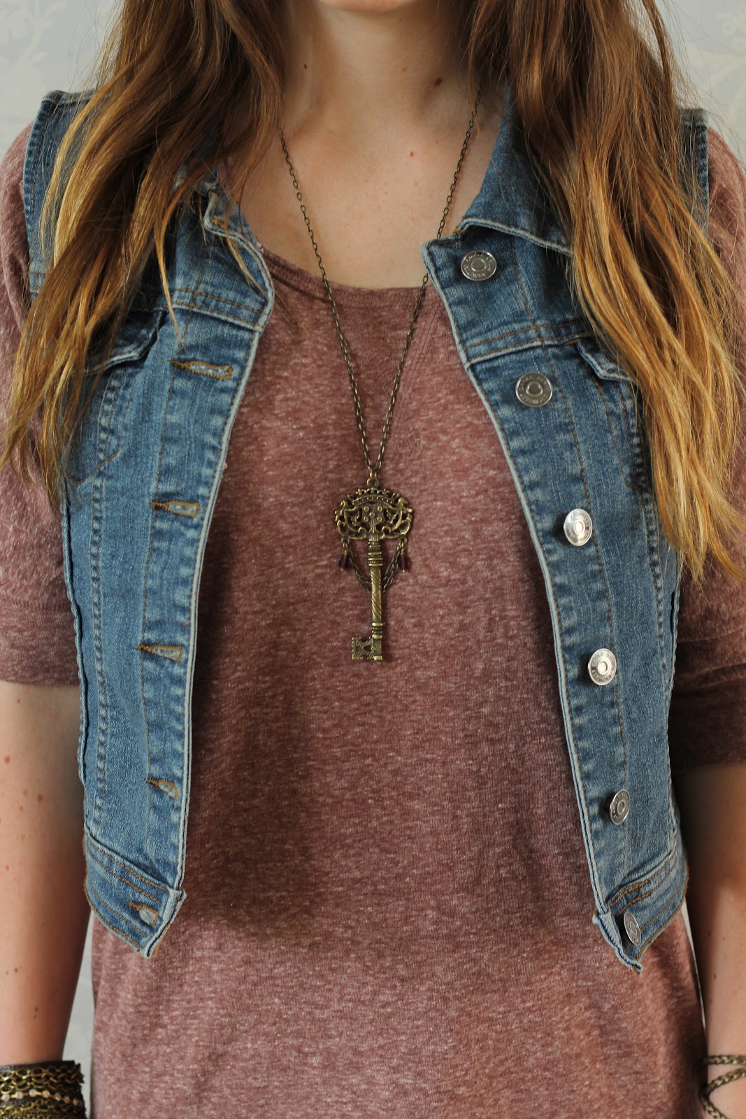 The Messy Closet : Boho Chic: The Denim Vest