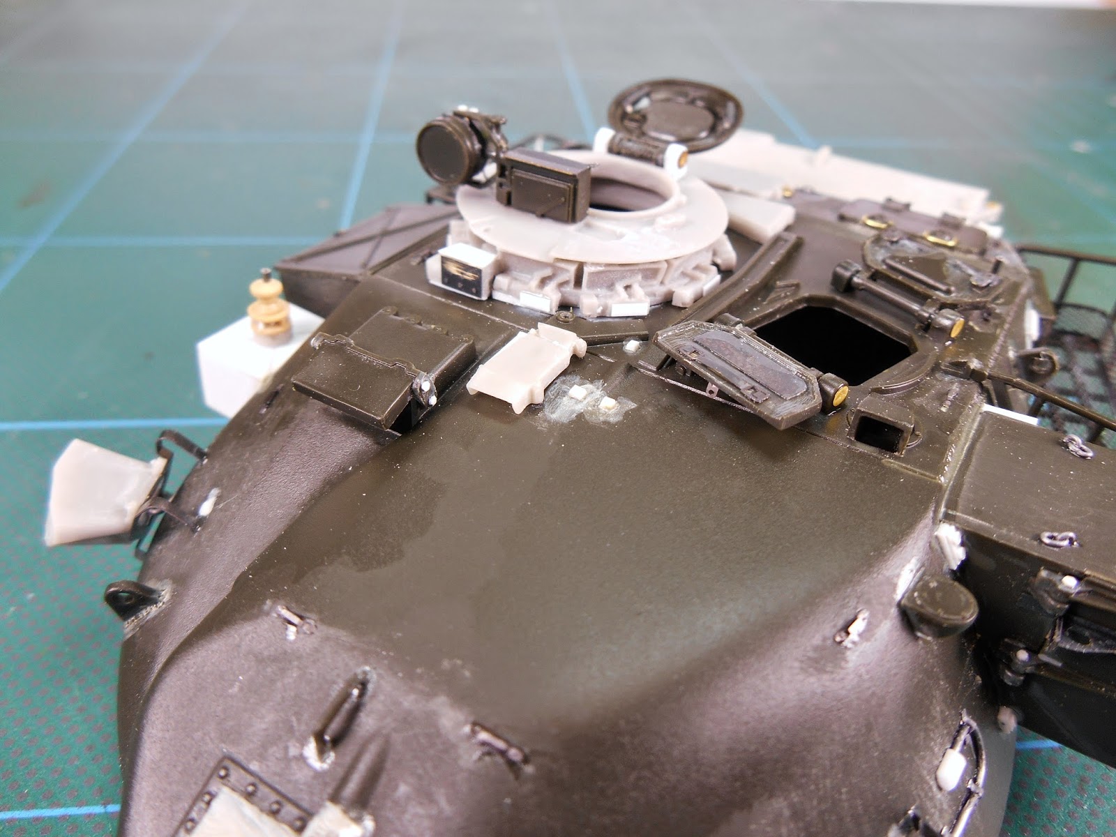 Pete's Model World : Chieftain Turret Almost Done