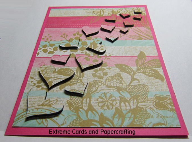 Eclipse Card with Valentine Hearts