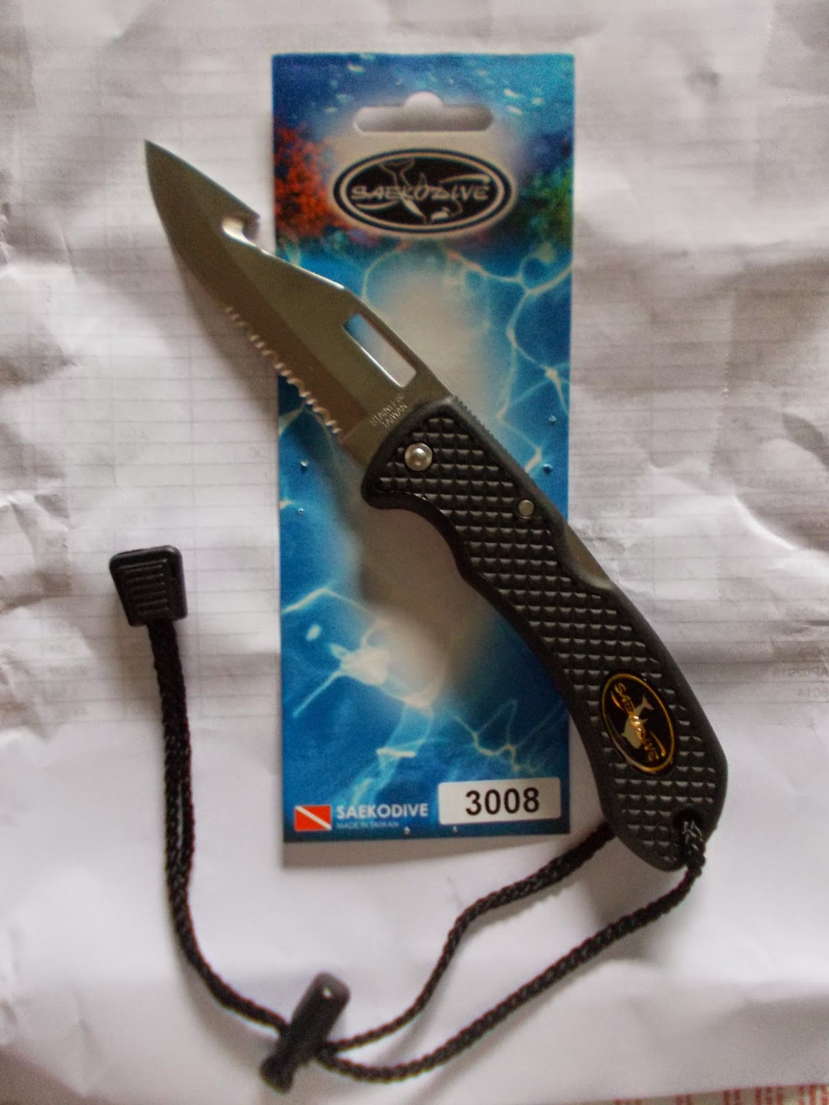 Blogs by Bboss: Stainless Steel, Water Rescue / Dive Knife 10 cm, foldable