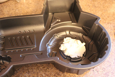Raising Creative Hearts: Tractor Cake Pan Repurposed
