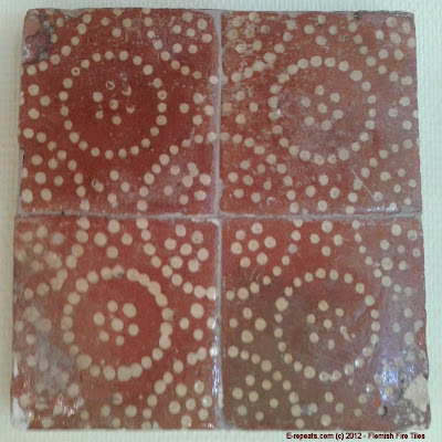 Surface Pattern Design: Flemish Fire Tiles (18thC)