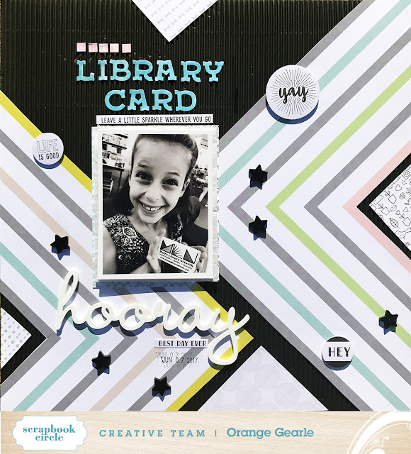 orange gearle: ..:: first library card