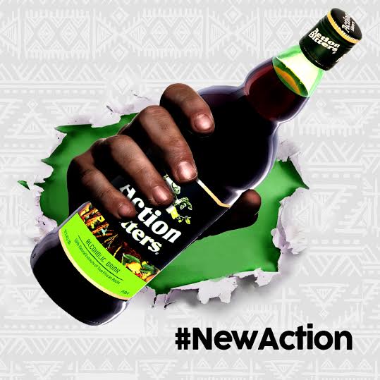 #NewLookSameAction ? Action Bitters wears a cool new look