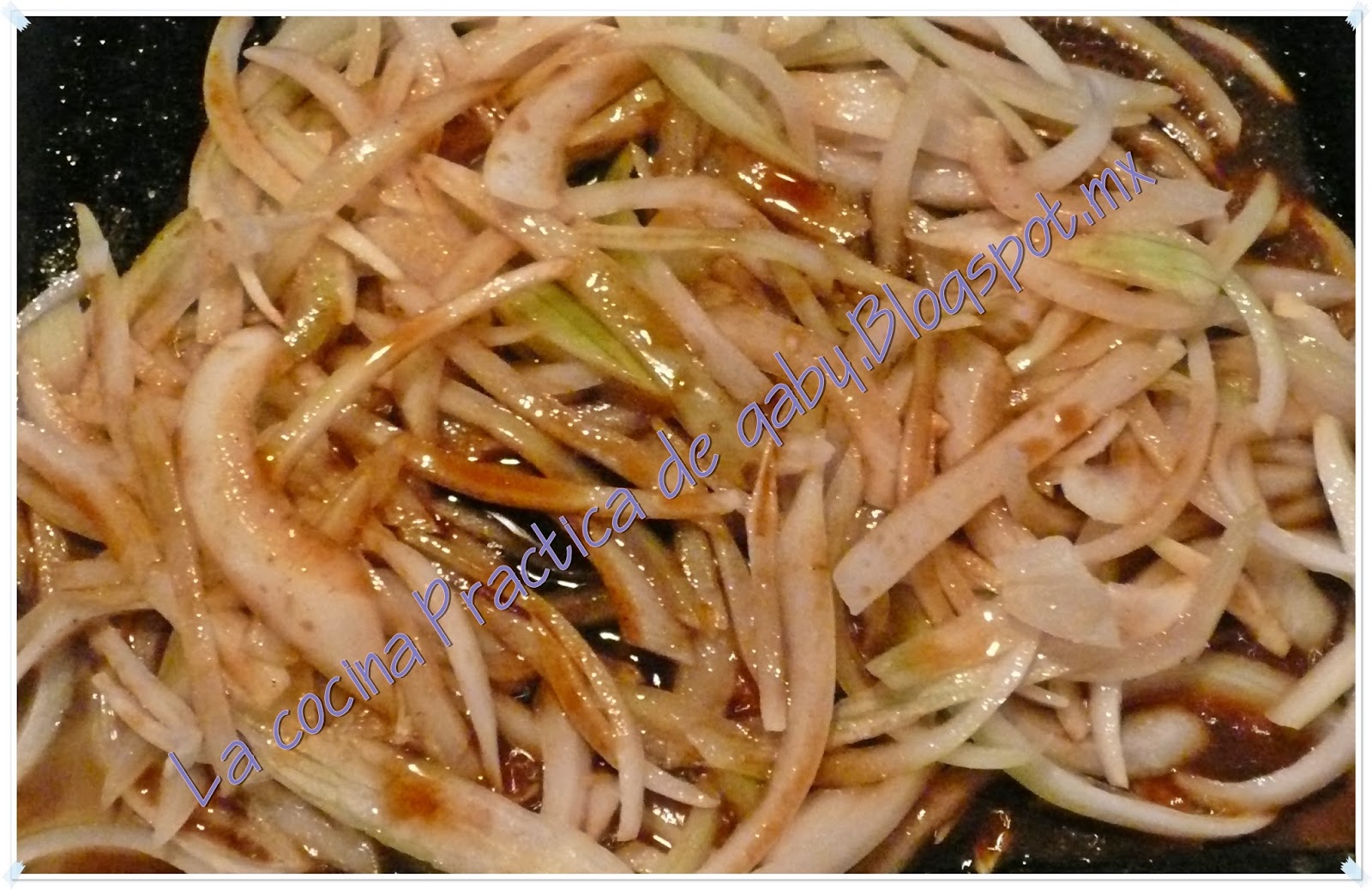 La Cocina Practica de Gaby: cebollas caramelizadas