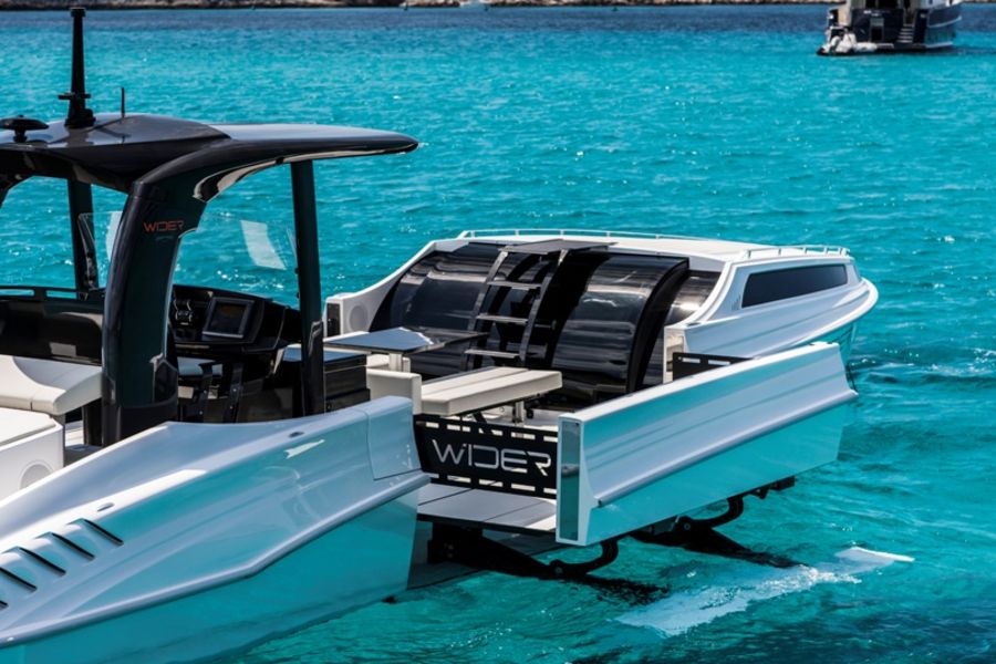 If It's Hip, It's Here (Archives): The Expandable Yacht. The Wider 42 ...