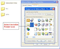 Cybertronic Devil: Making a Folder Invisible in Windows