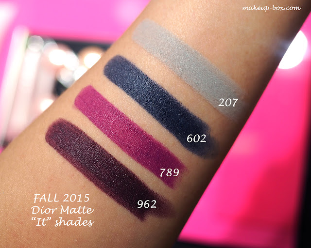 The Makeup Box: Rouge Dior Fall 2016 "It" Shades swatched!