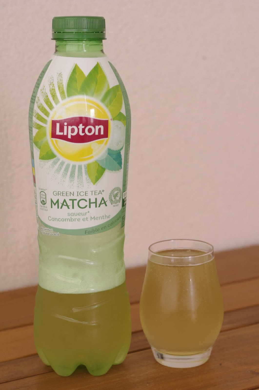Savourer le thé: Test: Green Ice Tea Matcha Concombre et Menthe (Lipton)
