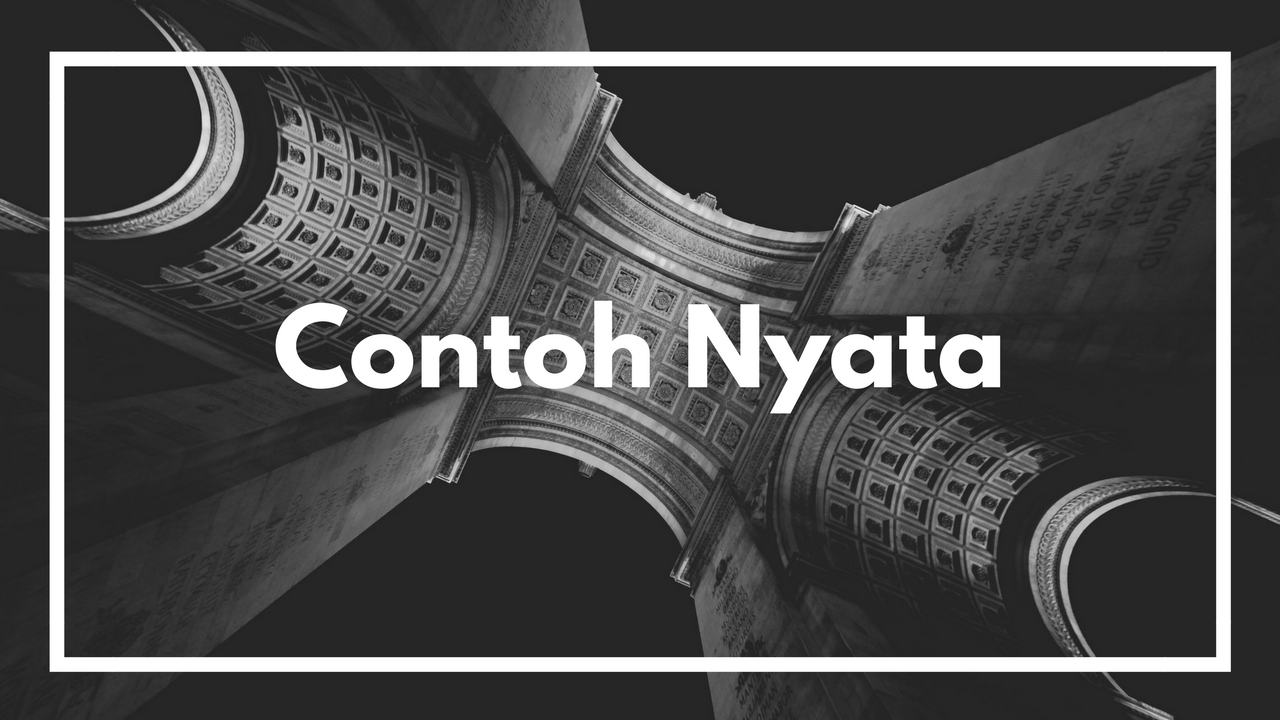 Contoh Nyata - Tugas Mahasiswa