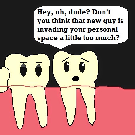 Two Beans Or Not Two Beans: Random Cartoon: Wisdom Tooth, Part 1