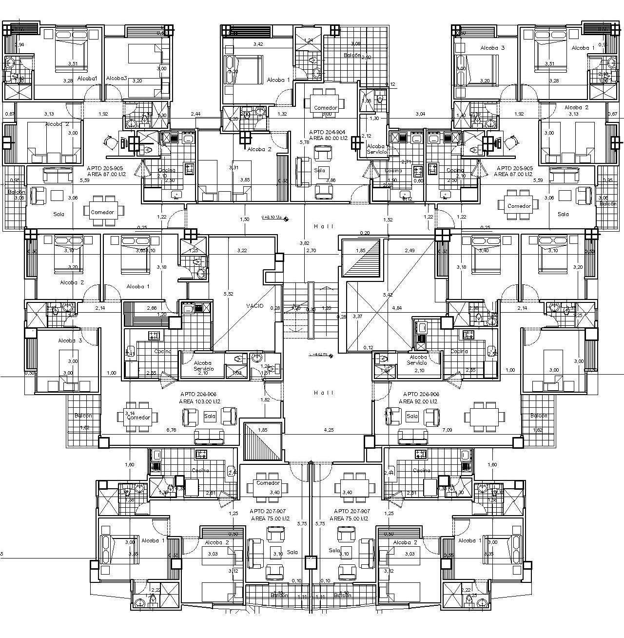 EDIFICIO PALMEIRAS: PLANOS GENERALES
