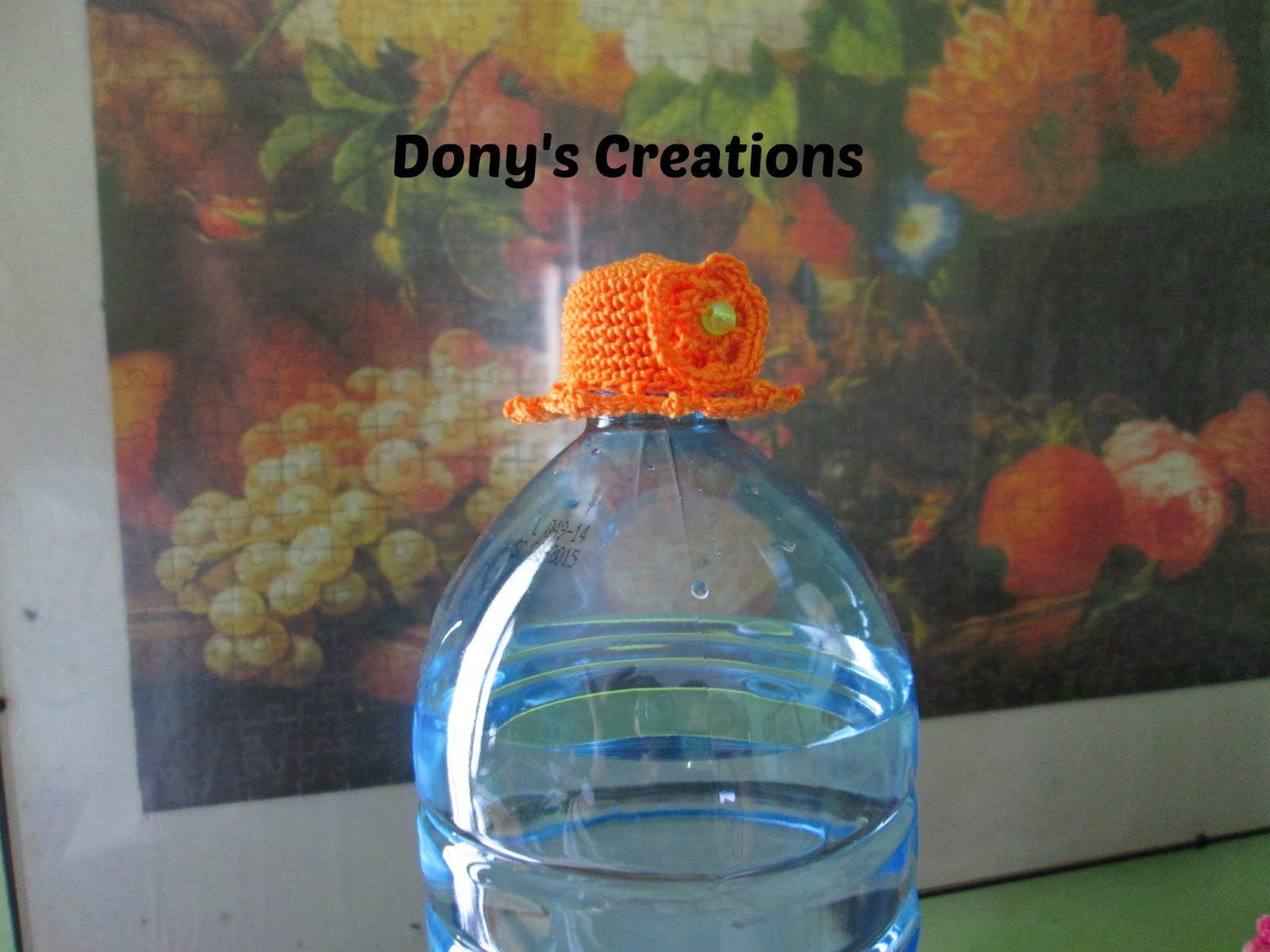 Dony's Creations: Copri tappo in uncinetto _ pattern free italiano