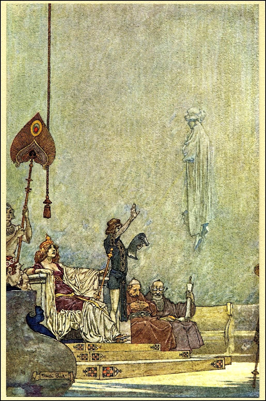 Art Contrarian: Some Franklin Booth Color Illustrations