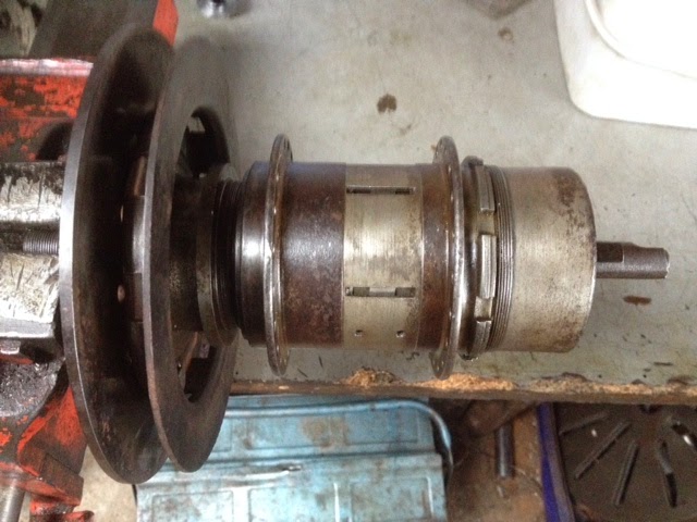 Veteran Motorcycle Hub Gear Specialist: Harley Davidson two speed hub.