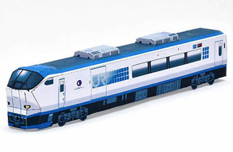 West Japan Railway Company Trains Paper Models | Paperized Crafts