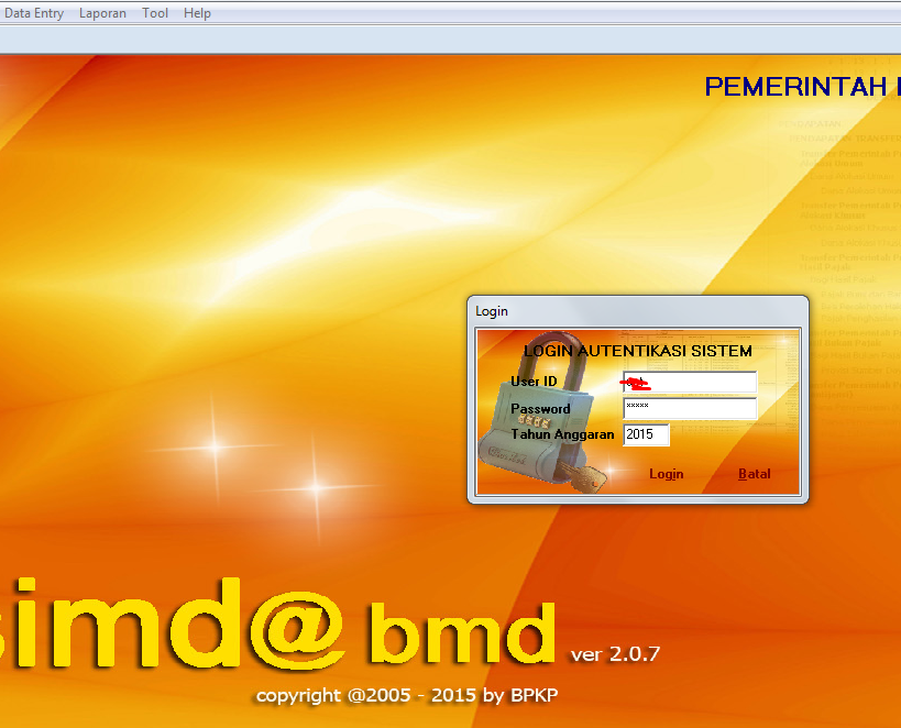 KEGIATAN ENTRY DATA SIMDA BMD - deuniv