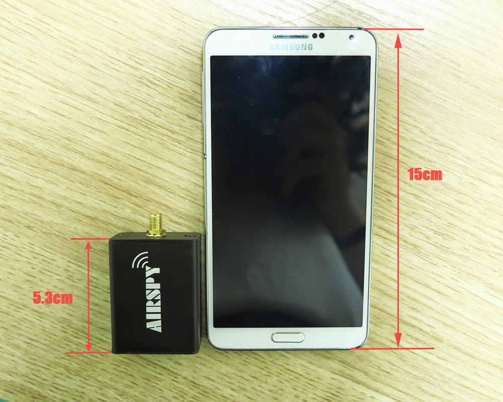 YO2LDK: Prezentare SDR device - AirSpy - 10Mhz Bandwidth