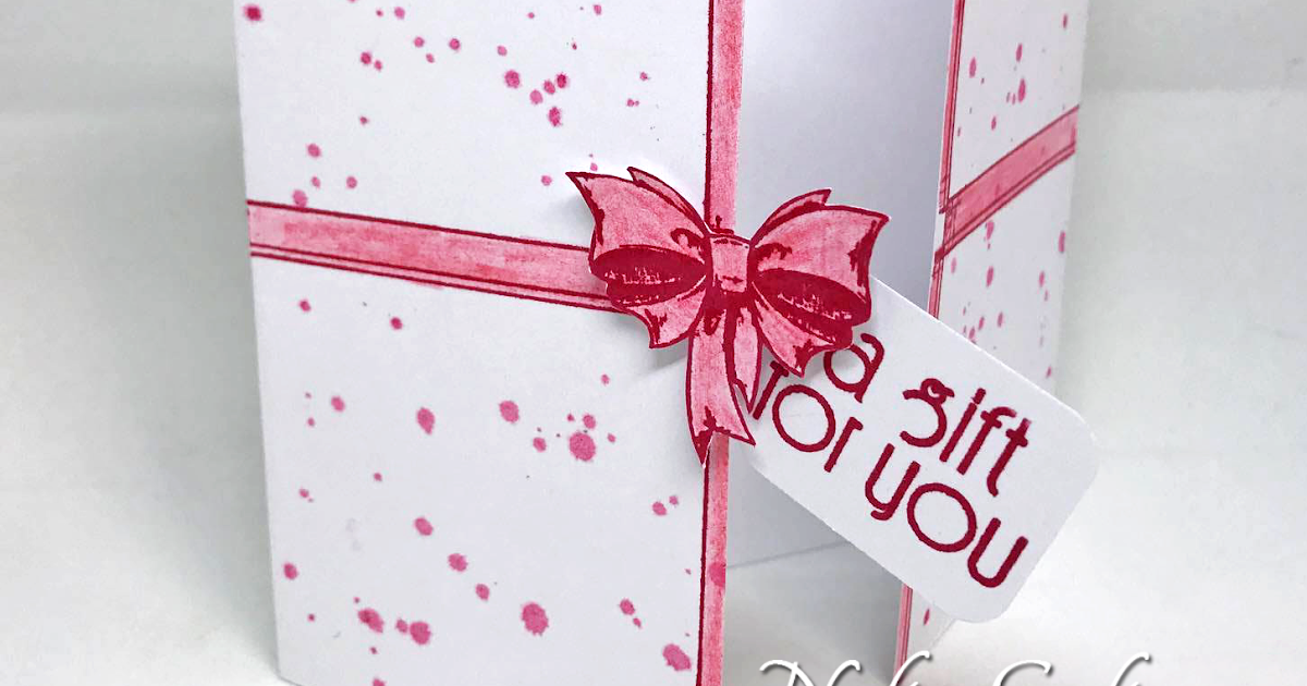 How To Make A Christmas Present Card ~ Nadine Carlier
