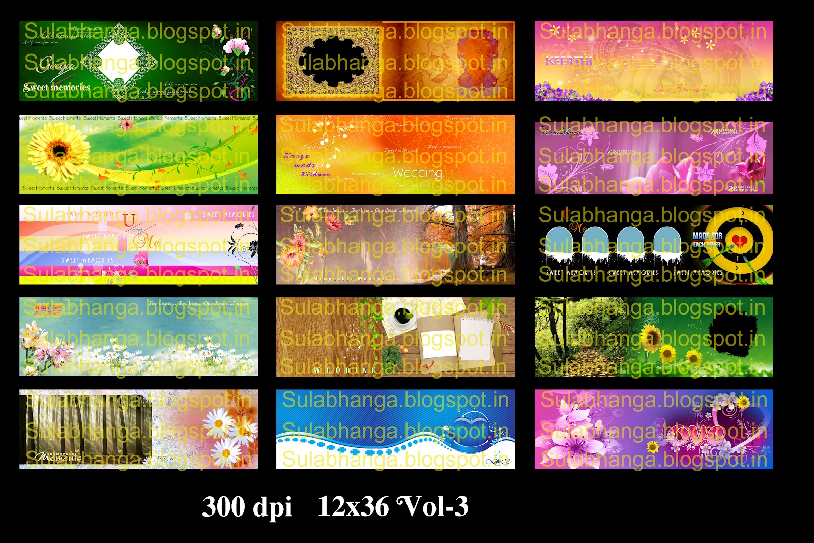 12x36 300 dpi PSD BACKGROUNDS