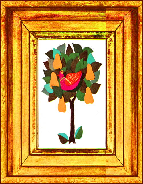 Vintage Pattern Marketplace: Free Pattern - Partridge in a Pear Tree ...