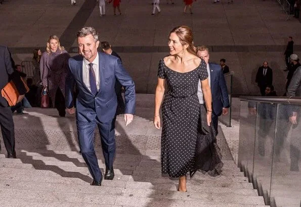 Crown Prince Frederik and Crown Princess Mary attended a reception in Paris