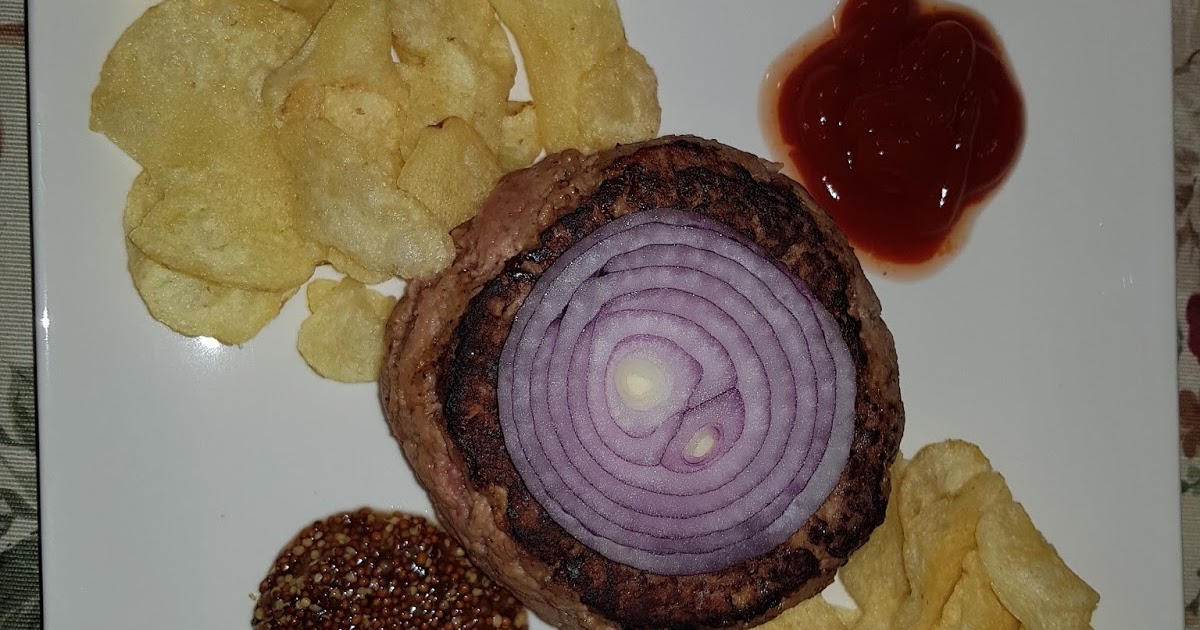 COCINA ANTIESTRÉS: HAMBURGUESA RELLENA DE QUESO DE CABRA