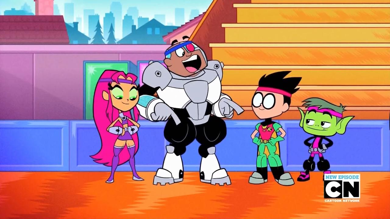 Anime Feet: Teen Titans Go!: Leg Day (Starfire and Raven)