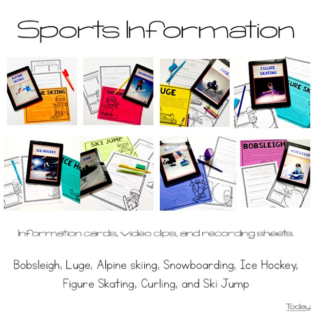 Winter Olympics - Today in Second Grade