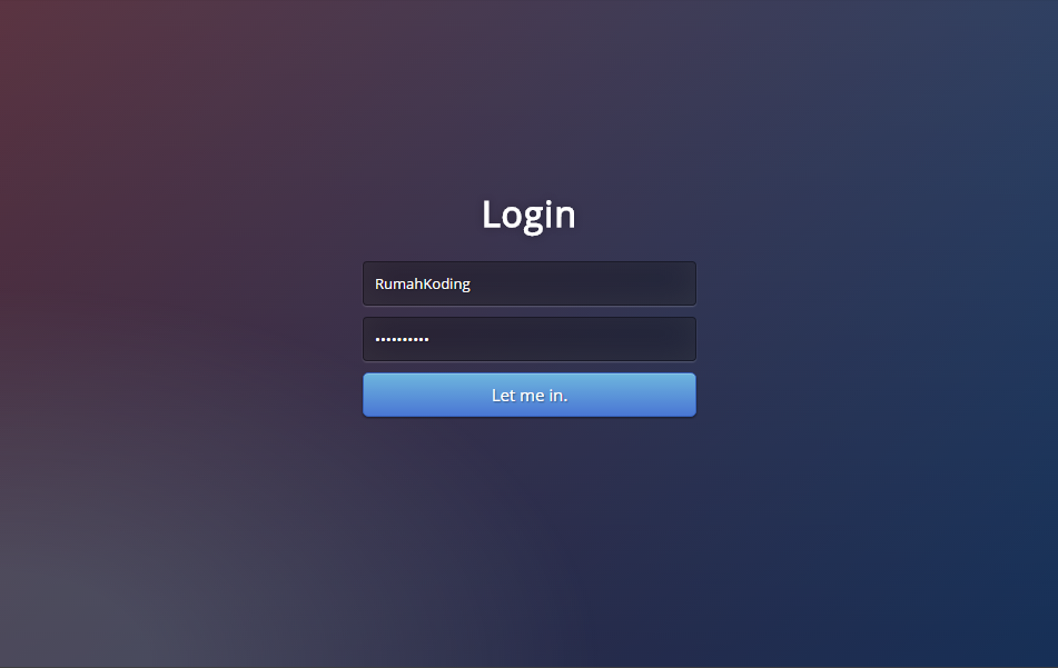 Form Login Simple Responsive dengan HTML dan CSS - Rumah Koding Form Login Simple Responsive dengan HTML dan CSS - Rumah Koding
