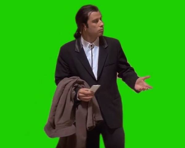 Saiba como Surgiu o Meme do John Travolta Confuso....