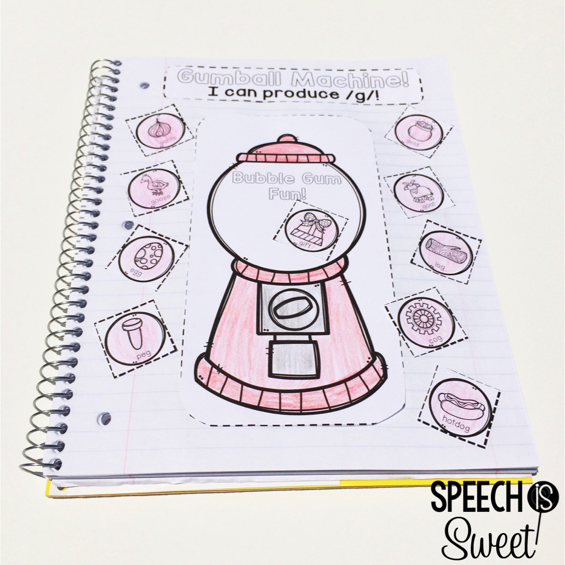 August Interactive Articulation Notebook! - Speech is Sweet
