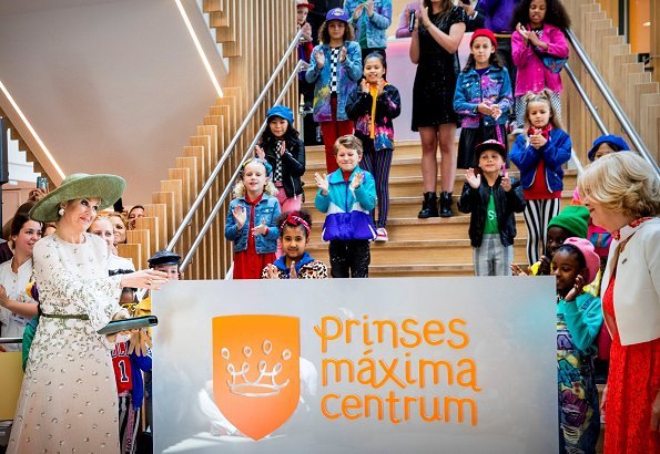 Princess Maxima opened new building of Princess Máxima Center