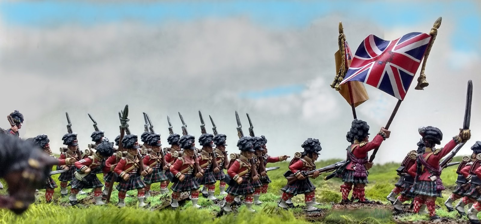 Juegos de Historia: El 71st Regiment of Foot ya tiene sus banderas